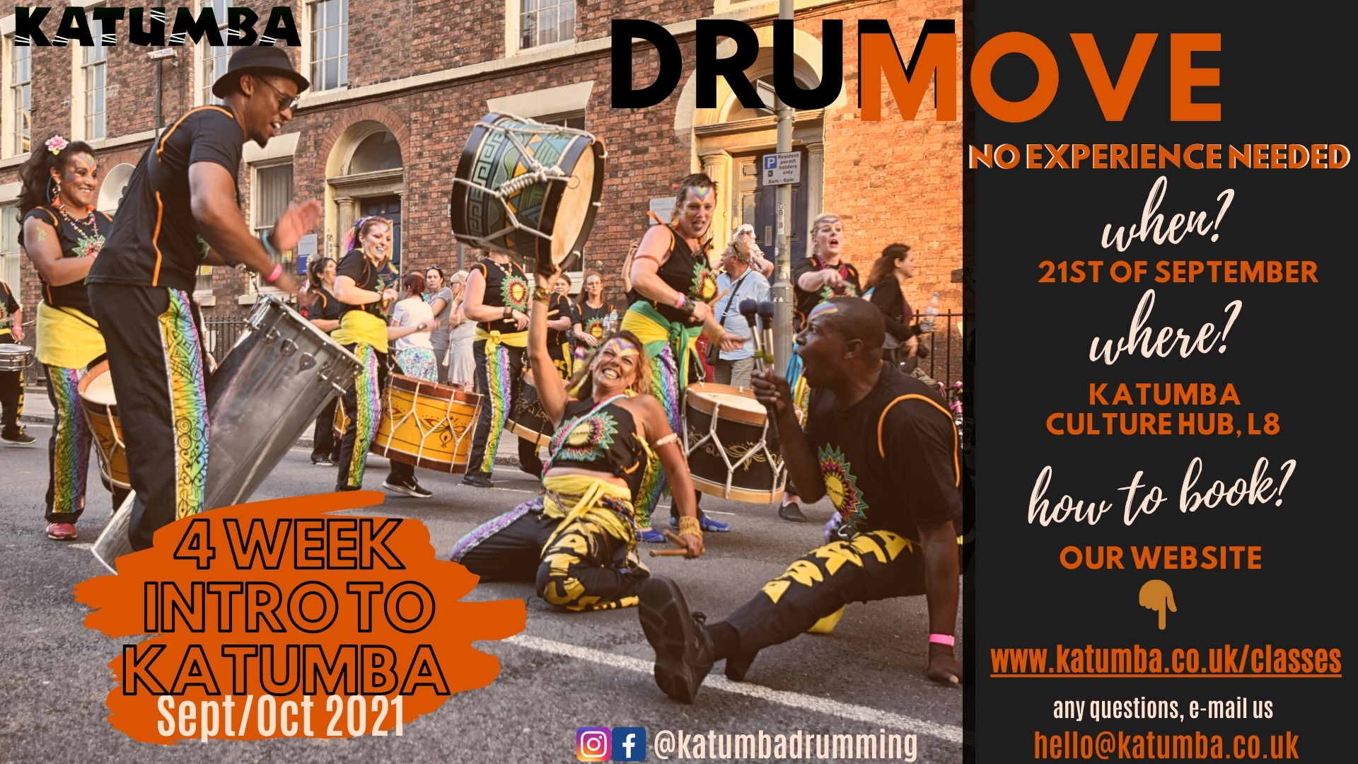 Katumba Drumming & Movement for Beginners - Katumba