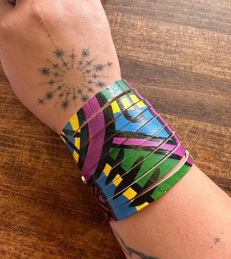 Katumba 2023 Band Costume: Salamandra Hand Painted Bracelet - Katumba